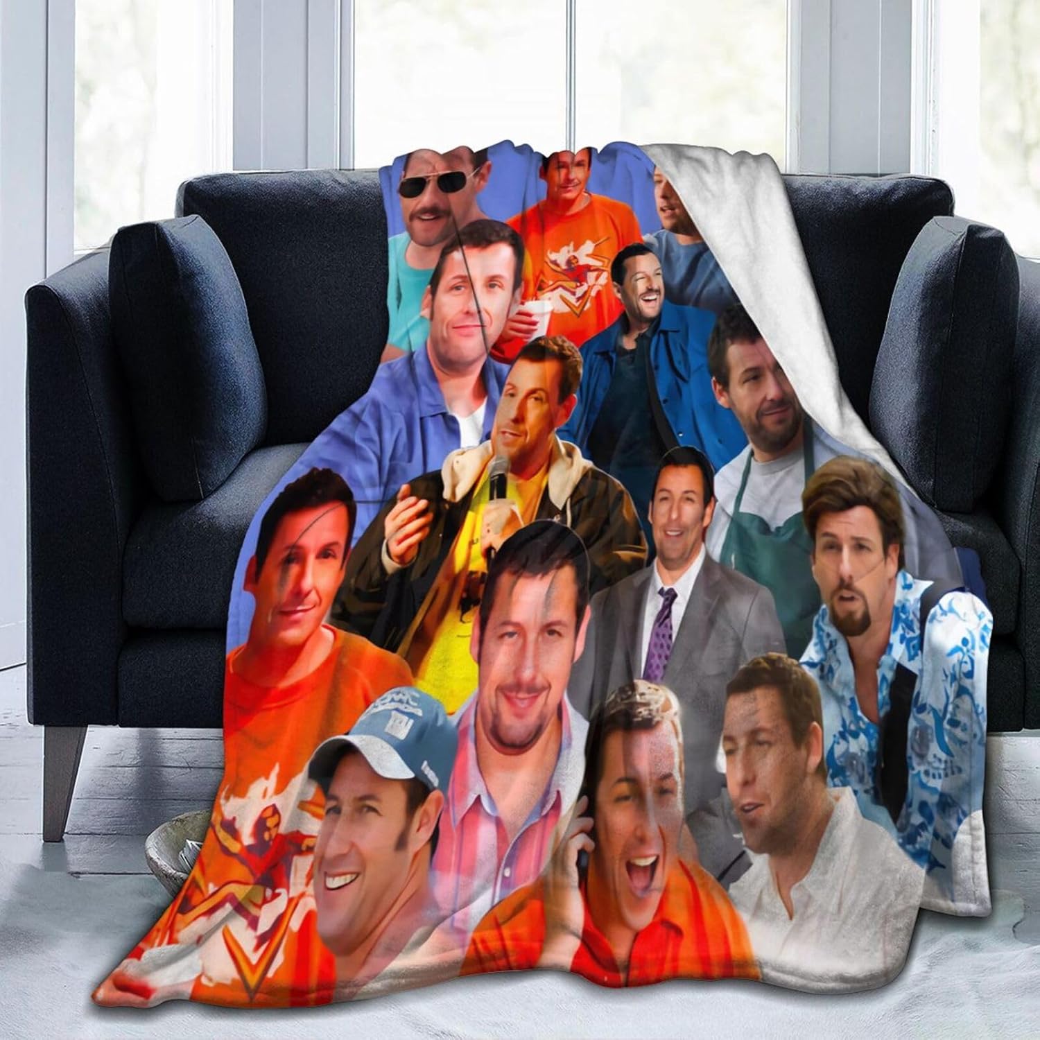Blanket Adam Actors Sandler Throw Flannel Blankets Warm Soft Cozy Fuzzy ...