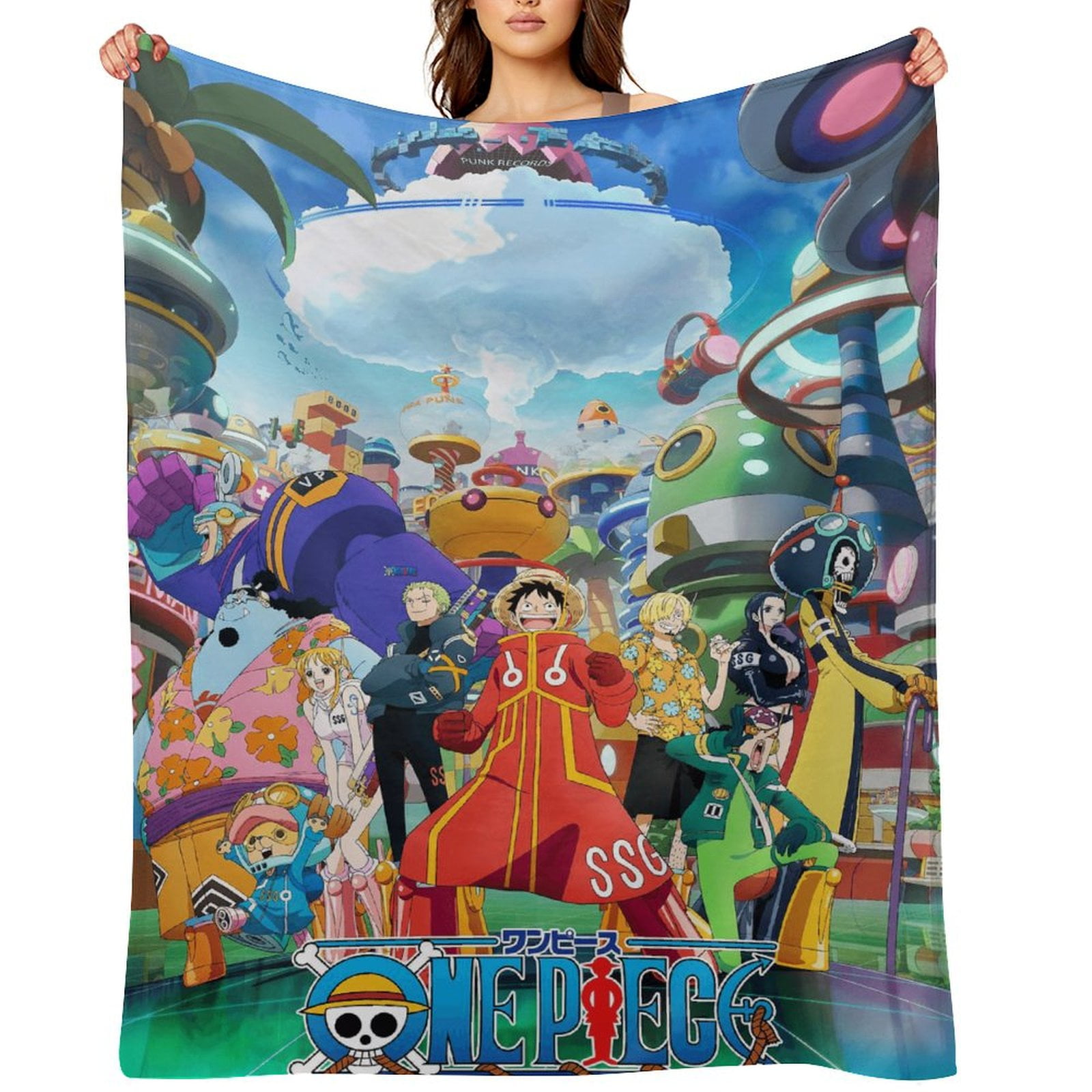 Blanket Anime Blanket Gifts One Piece - Walmart.com