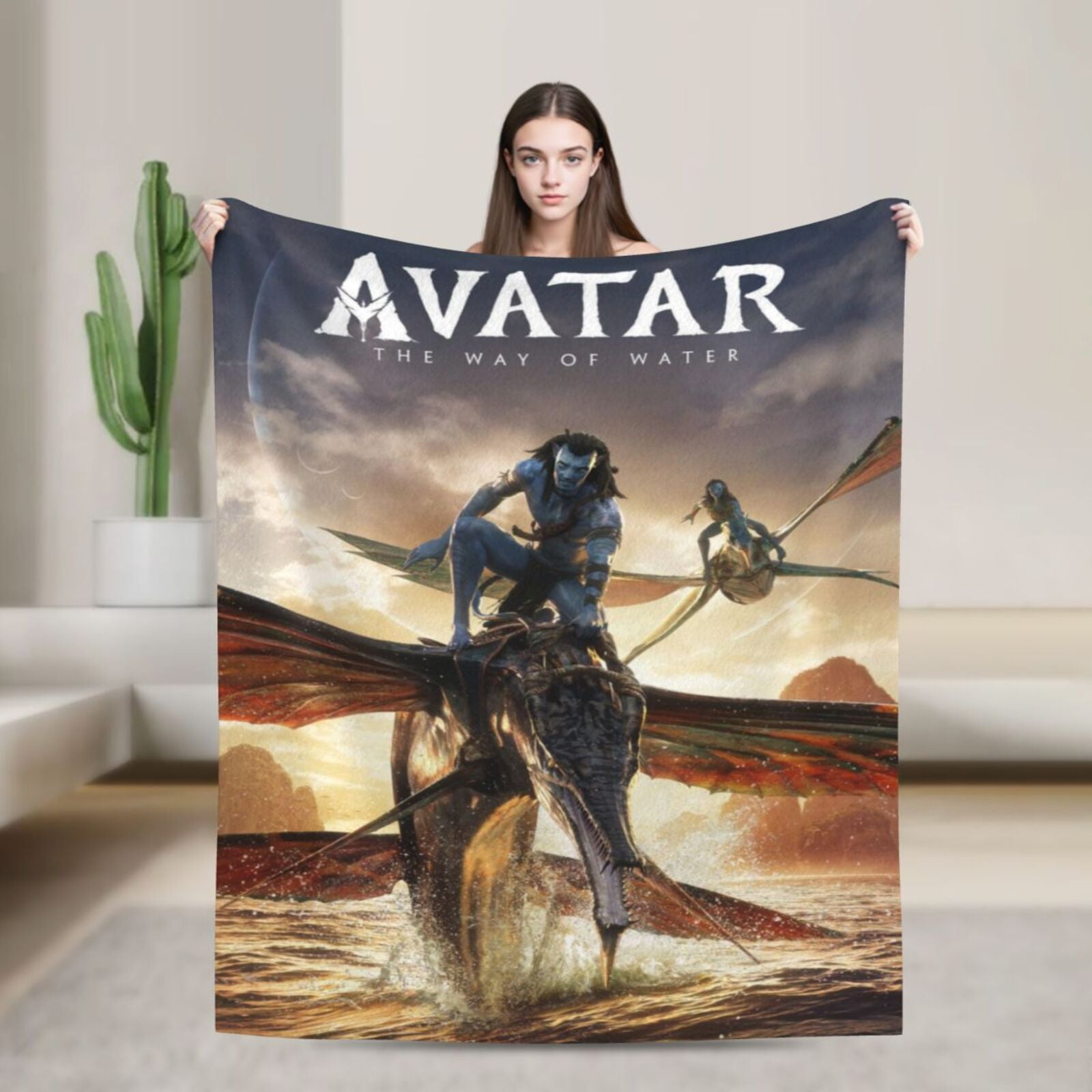 Blanket Avatar Flannel Blanket Funny Ultra-Soft Micro Warm Throw ...
