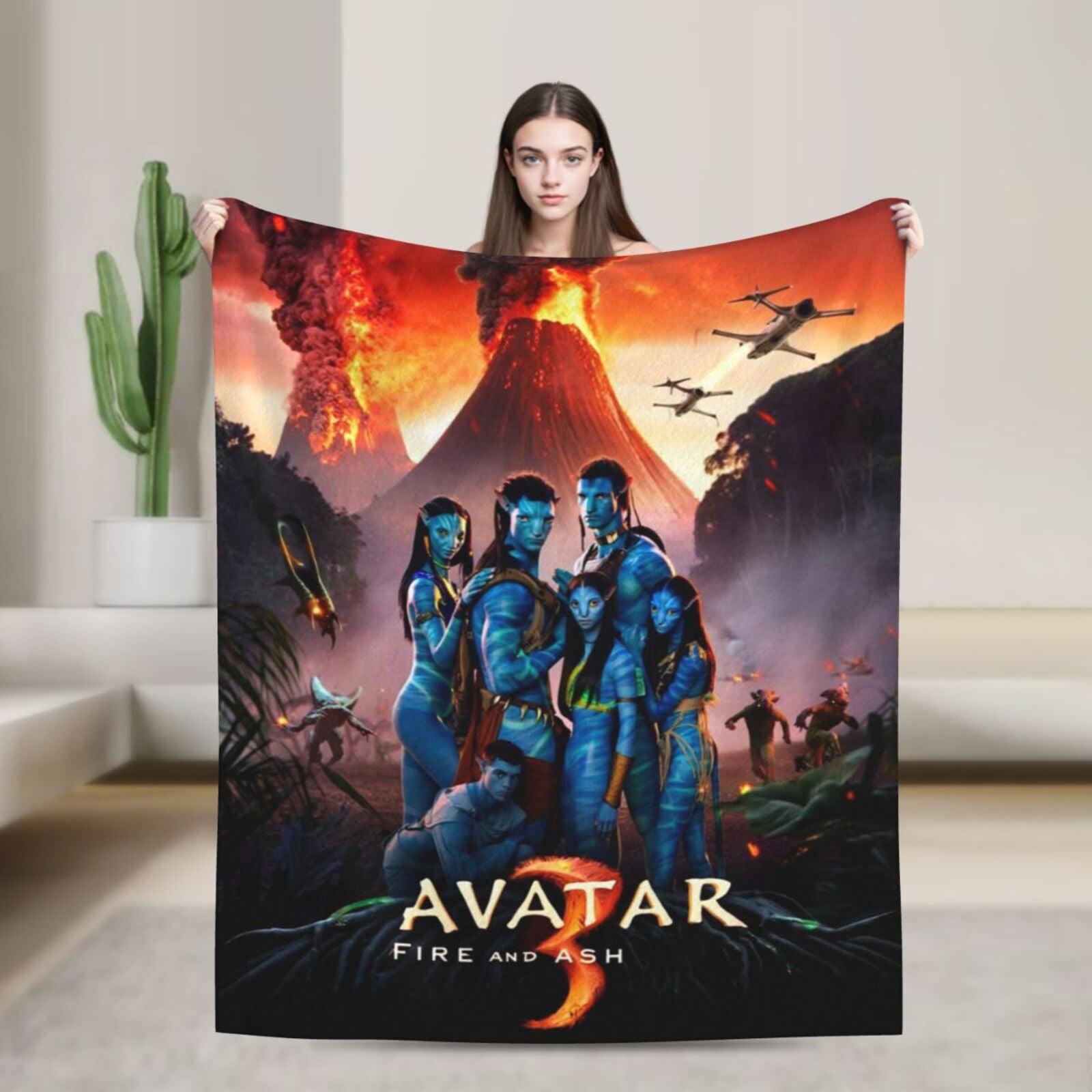 Blanket Avatar Flannel Blanket Funny Ultra-Soft Micro Warm Throw ...