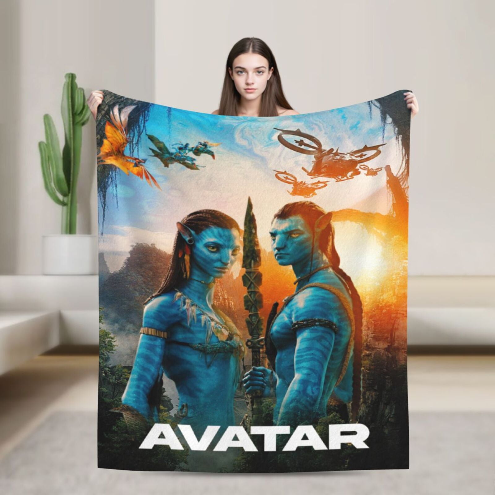 Blanket Avatar Flannel Blanket Funny Ultra-Soft Micro Warm Throw ...