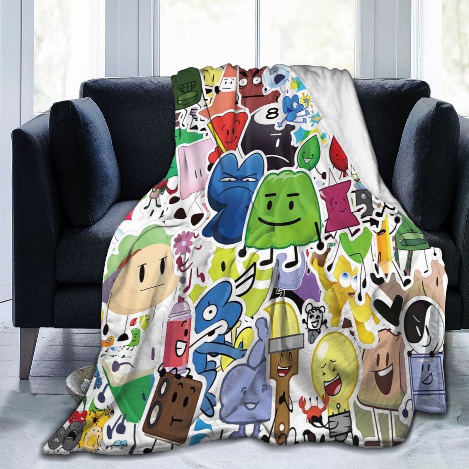 Blanket Battle Anime for Bfdi Soft Warm Flannel Air Conditioning ...