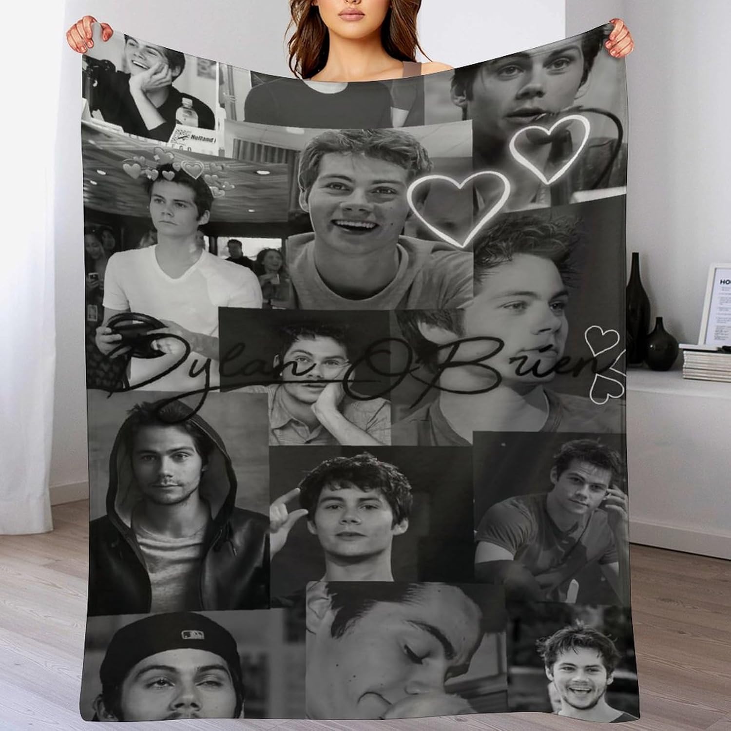 Blanket Blanket Poster Soft Comfortable Warm Wool Blanket Fan Gift ...