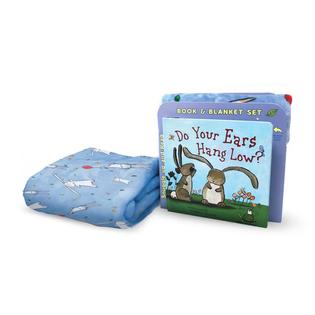 Blanket & Book Gift Set - Do Your Ears Hang Low - Walmart.com