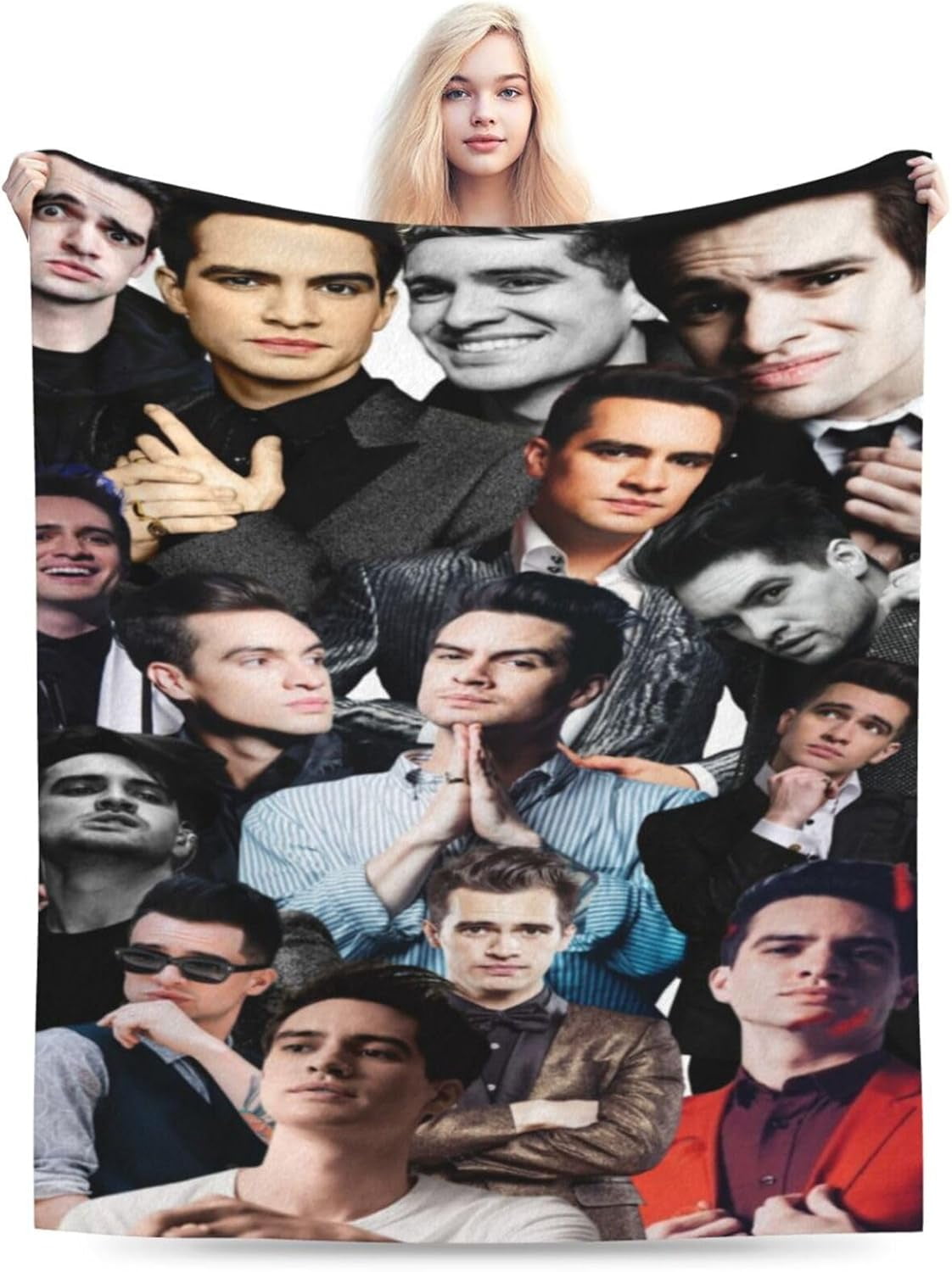 Blanket Brendon Urie Soft and Comfortable Wool Fleece Throw Blankets ...