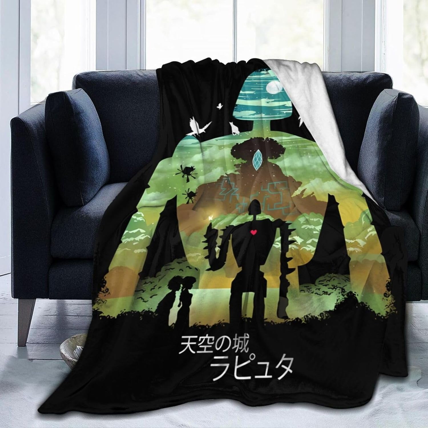 Blanket Castle Anime in The Manganese Sky Soft and Lightweight Flannel ...