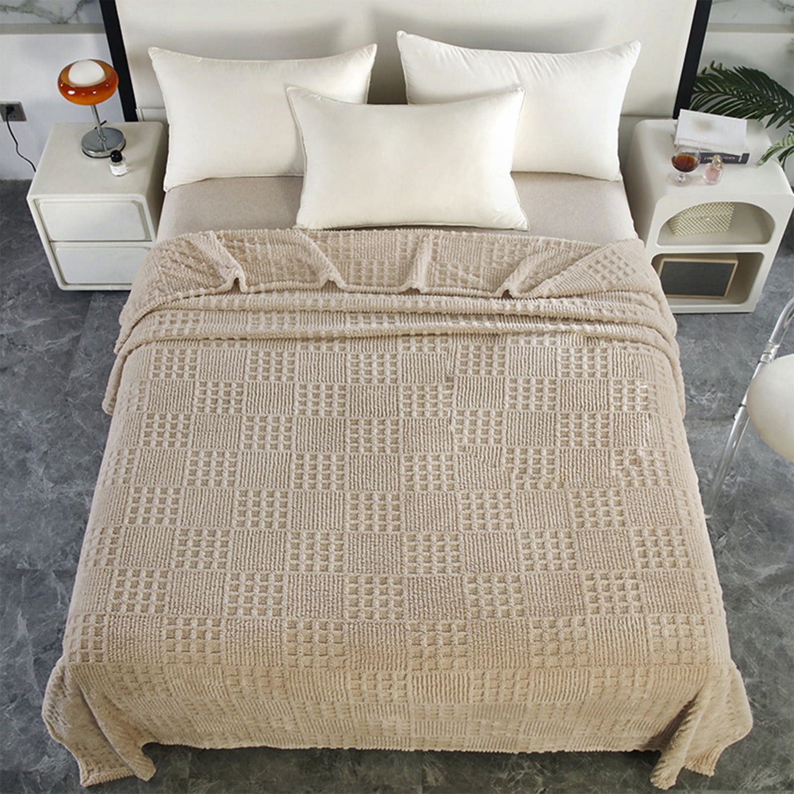 Blanket for Couch, Fleece Throw Blanket Throws Sofa Breathable Fuzzy ...