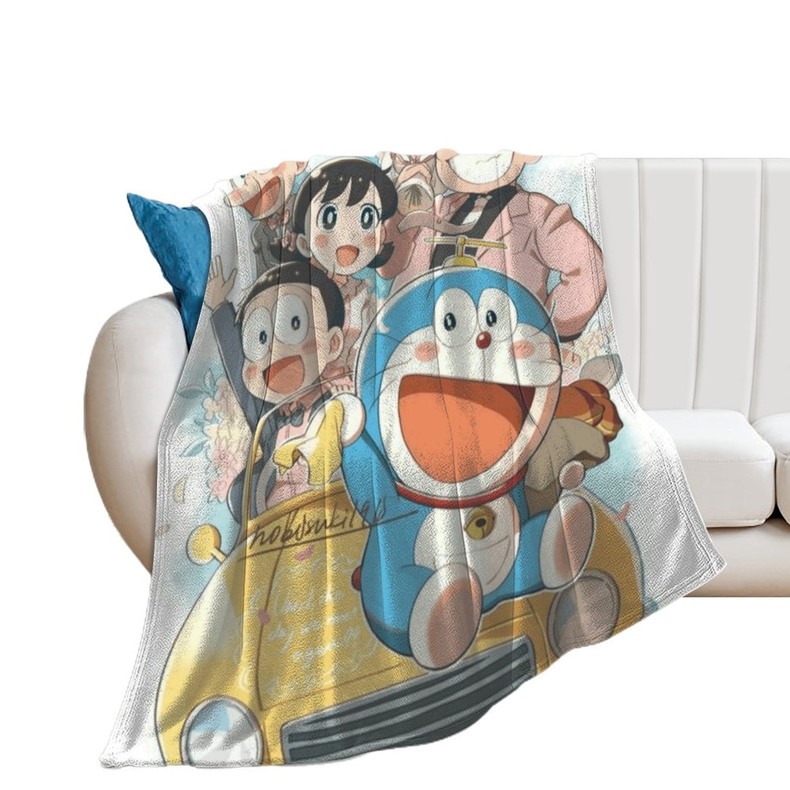 Blanket Doraemon Cartoon Theme Home Decor - Walmart.com