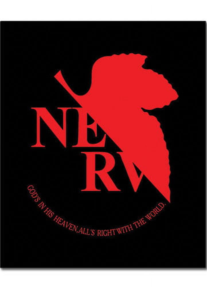 Blanket - Evangelion - Nerv Logo Symbol Sign New Anime Fleece Throw ...