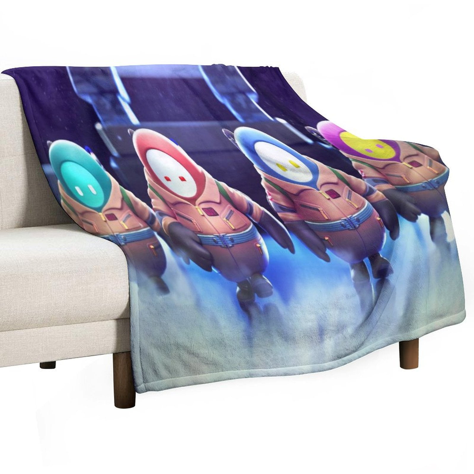 Blanket Fall_Guys Kids Women Men Family Anime Cute Warm All Season Gift ...
