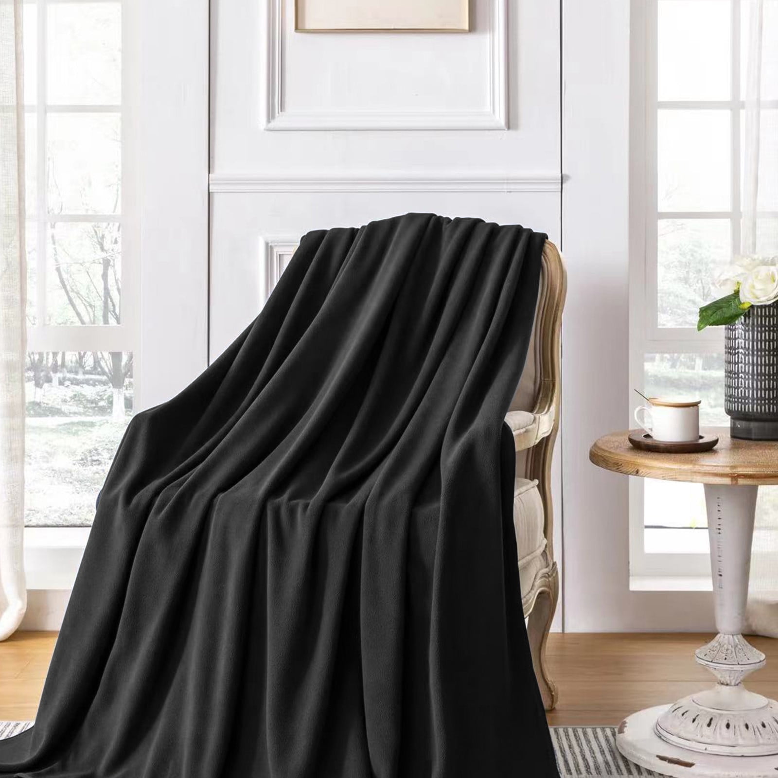 Blanket Fleece Throw Blanket For Couch Lightweight Plush Fuzzy Cozy ...