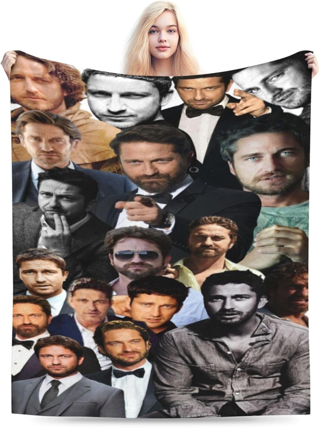 Blanket Gerard Butler Soft and Comfortable Wool Fleece Throw Blankets ...