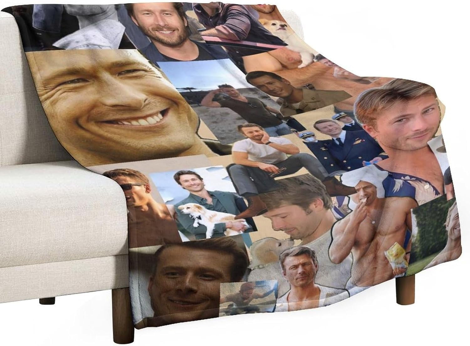 Blanket Glenn Star Powell Blanket Poster Soft Comfortable Warm Wool ...