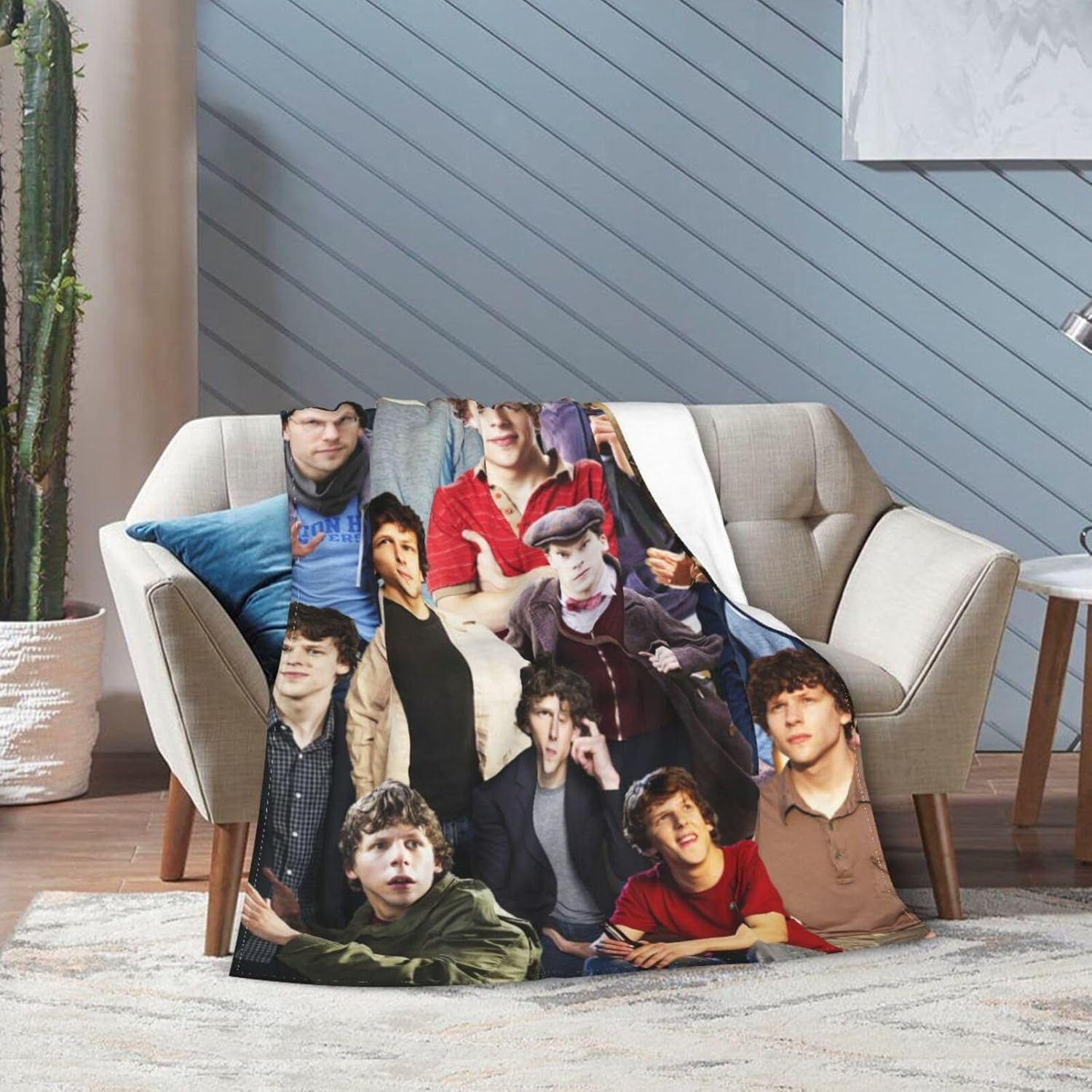 Blanket Jesse Eisenberg Ultra-Soft Micro Fleece Wollen Blankets Throw ...