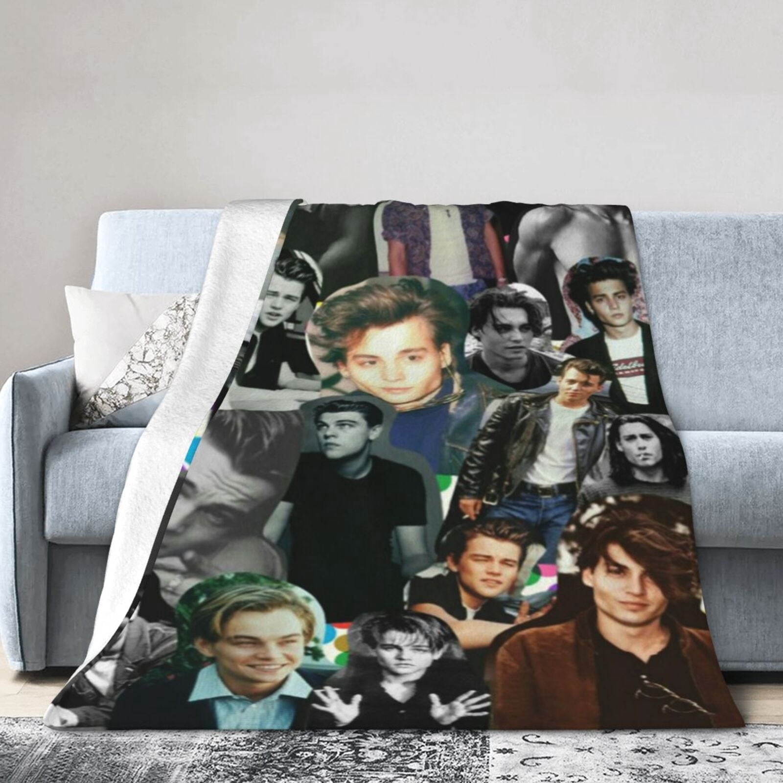 Blanket Johnny Depp Soft Warm Flannel Air Conditioning Blanket Throw ...