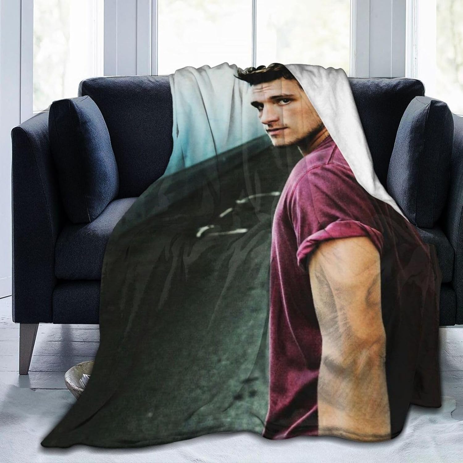 Blanket Josh Hutcherson Soft and Warm Lightweight Fluffy Throws ...