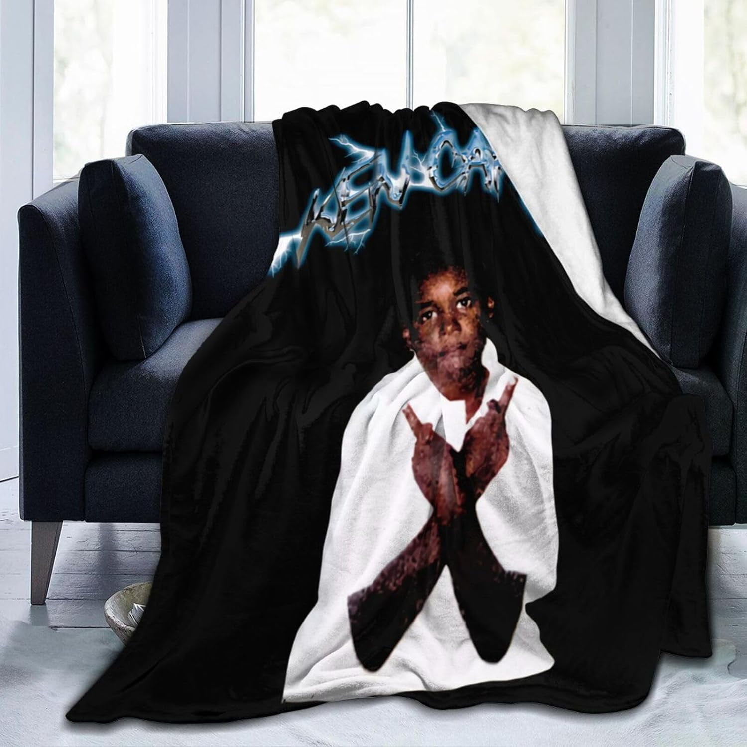 Blanket Ken Rapper Carson Throw Flannel Blankets Soft Blanket for Couch ...