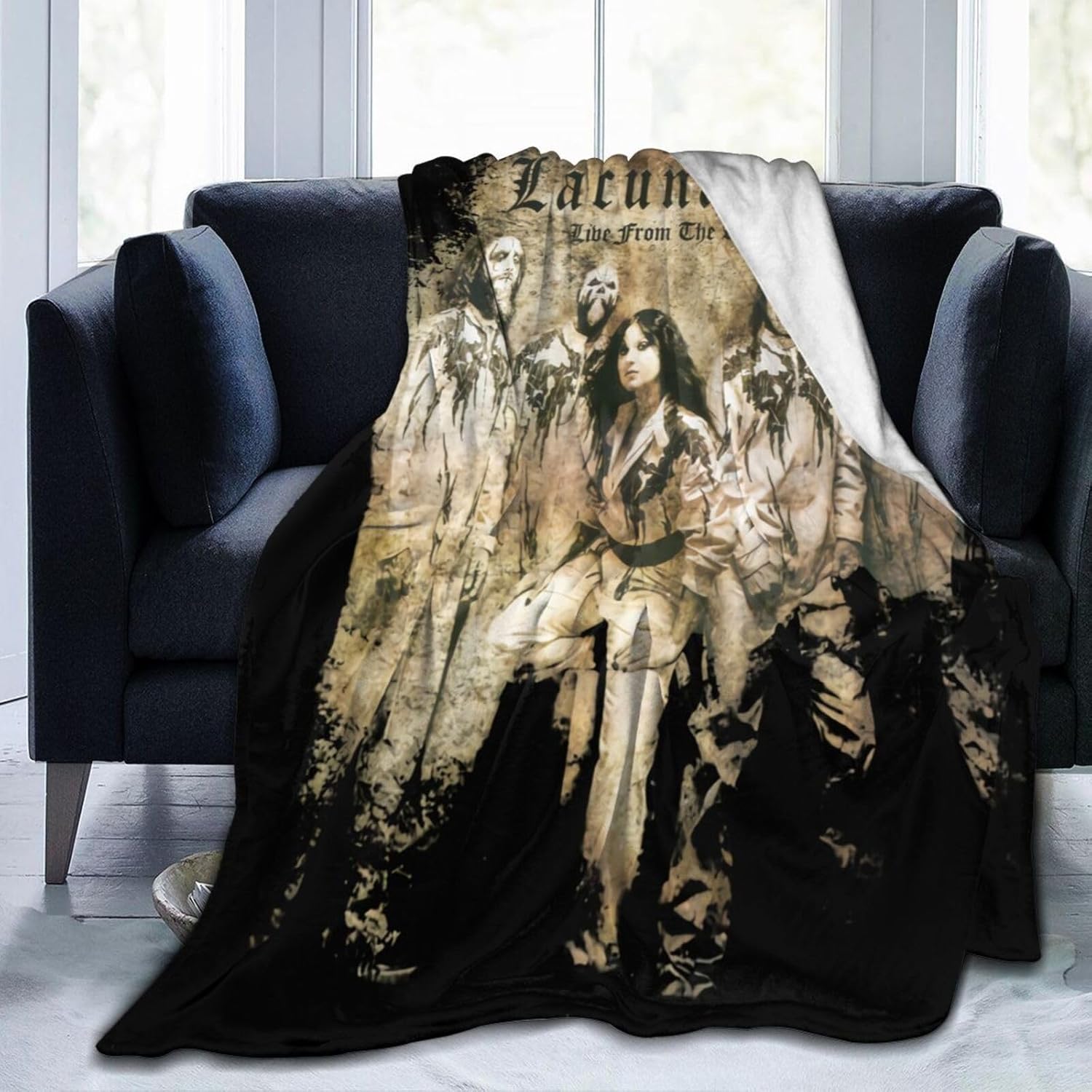 Blanket Lacuna Rock Coil Band Throw Flannel Blankets Soft Bed Blanket ...