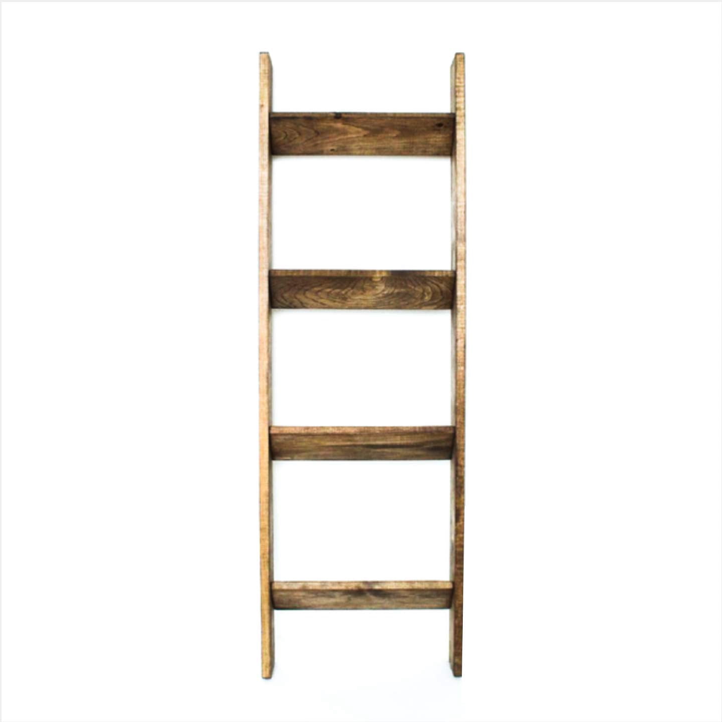 Blanket Ladder, Rustic Blanket Ladder, 4 ft Blanket Ladder, Wooden ...