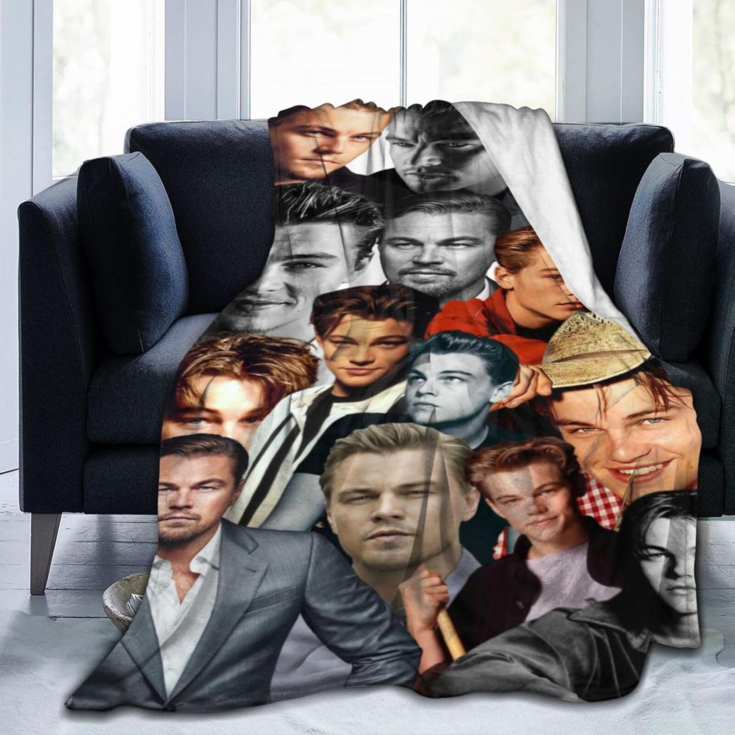 Blanket Leonardo Dicaprio Soft and Comfortable Wool Fleece Throw ...