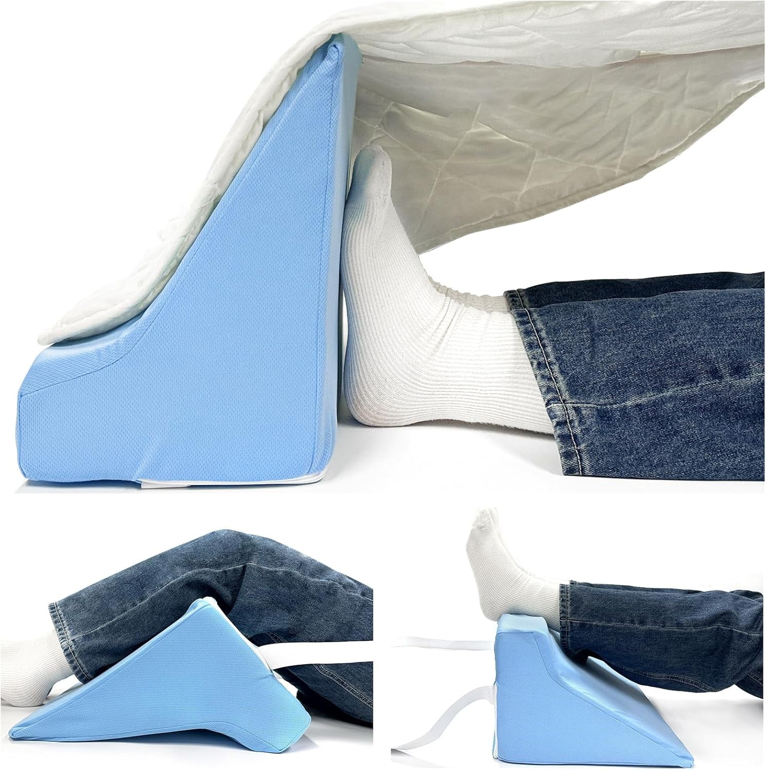 Blanket Lifter for Feet Bed Foot Raiser with Adjustable Straps Foot ...