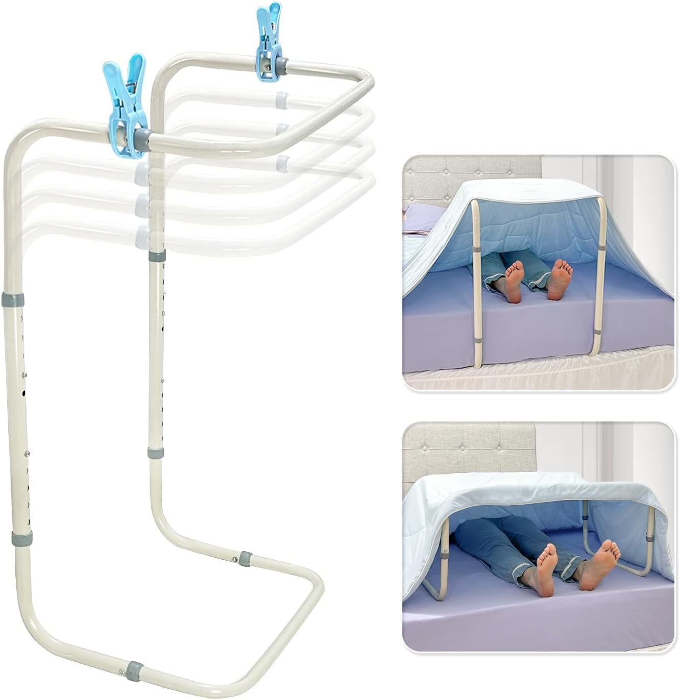 Blanket Lifter Foot Cradle Lift Bar for Feet Adjustable Blanket Support ...