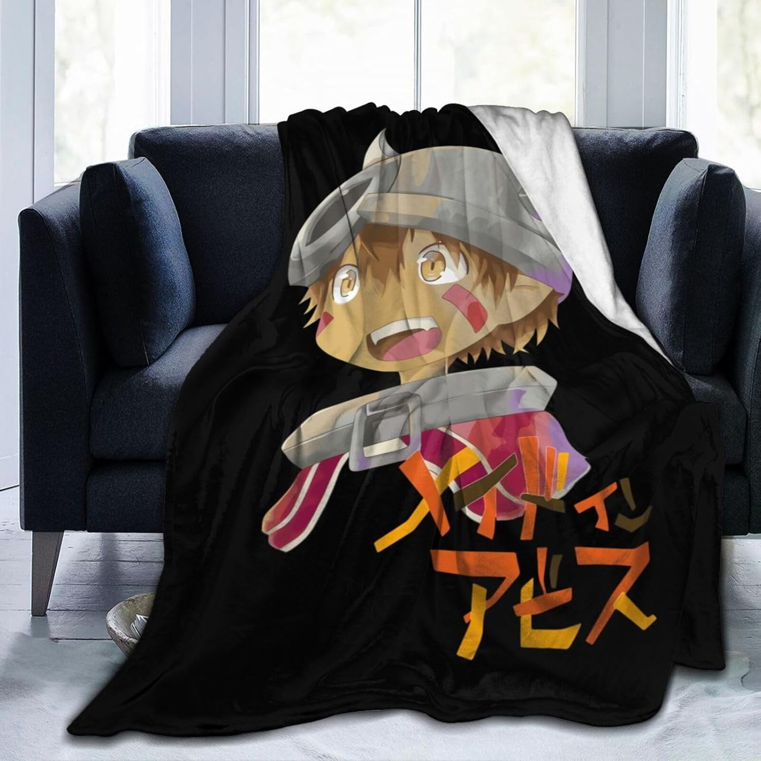 Blanket Made in Abyss- Reg Soft and Lightweight Flannel Throw Blankets ...