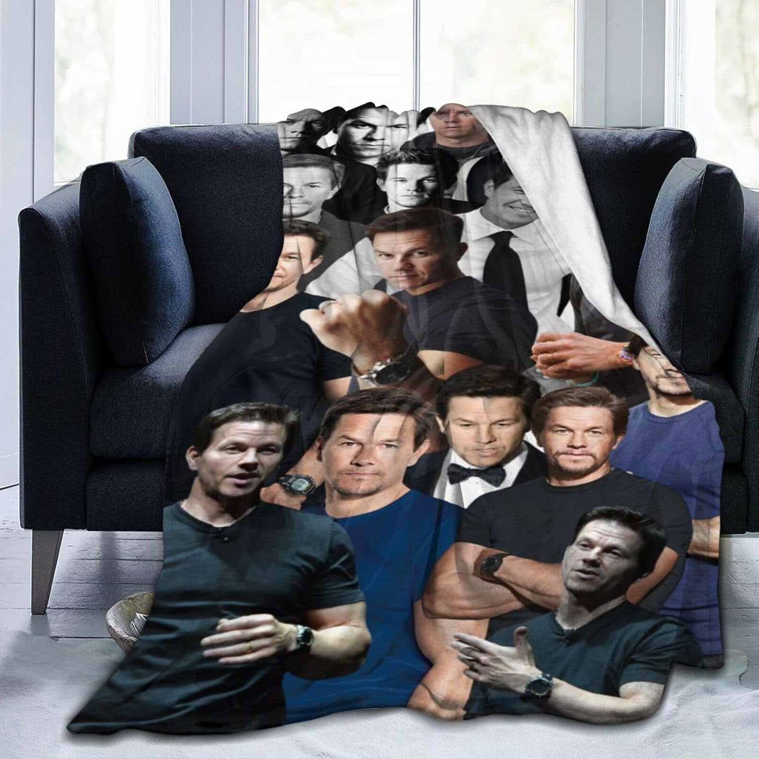 Blanket Mark Wahlberg Soft and Comfortable Wool Fleece Throw Blankets ...