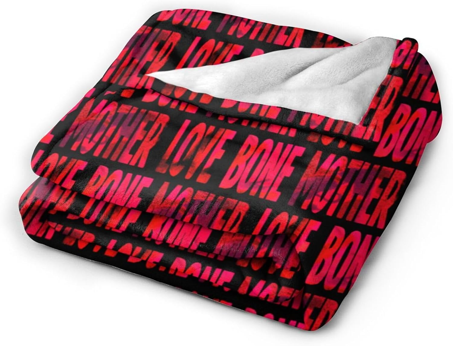 Blanket Mother Rock Love Bone Band Throw Flannel Blankets Soft Bed ...