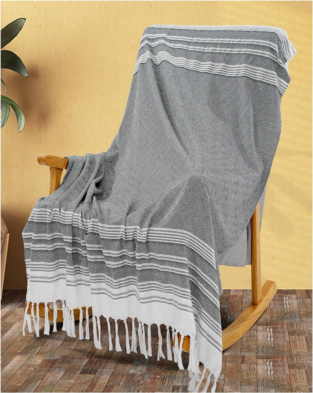 Blanket Soft Cotton Bedroom Decor Aesthetic Bed End Blanket Living Room ...