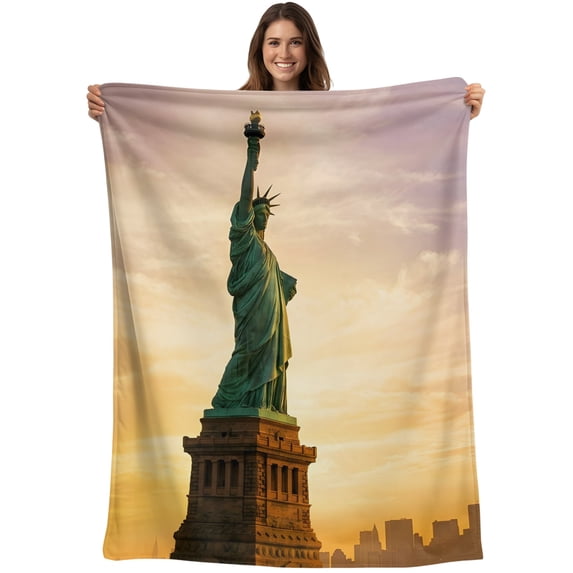 Blanket Soft Cozy Warm Throw Blanket for Couch, Plush Fuzzy Flannel ...