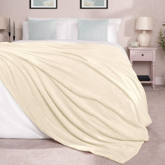 Blanket,Solid Color Pineapple Plaid Flannel Blanket Coral Velvet Sofa ...