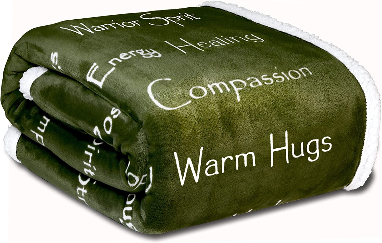Blanket Strength Courage Super Soft Warm Hugs Blanket, Get Well Gift ...