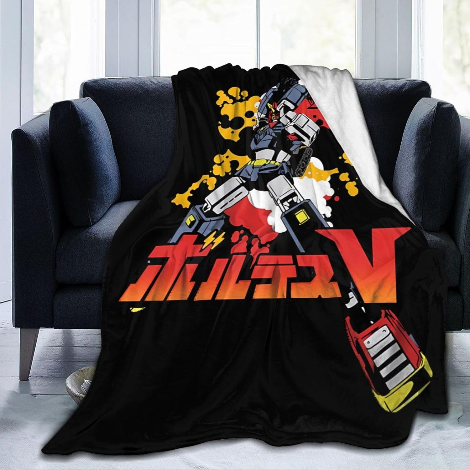 Blanket Voltes V Soft and Lightweight Flannel Throw Blankets for Use in ...