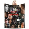 Blankets Damon Actor Salvatore Air Conditioning Flannel Blanket Blanket ...