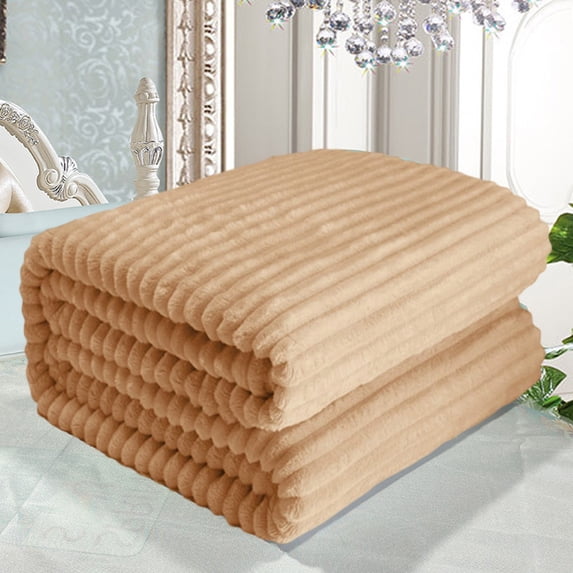 Blankets Home Gardening Supplies Soft And Thick Double Layer Raschel ...