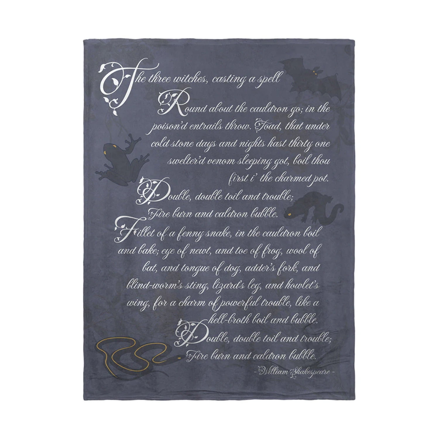 Blankets Macbeth Spell - Walmart.com