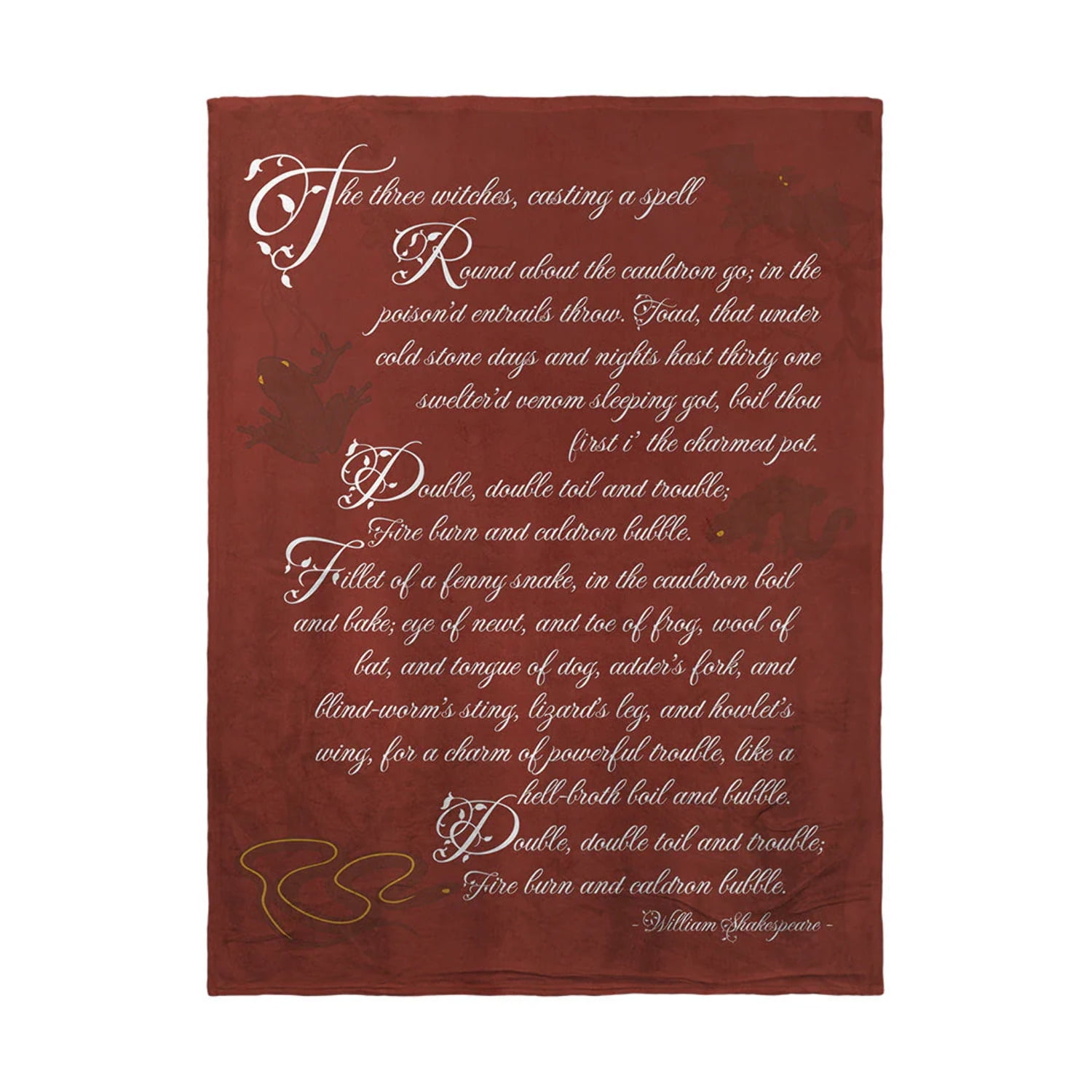 Blankets Macbeth Spell - Walmart.com