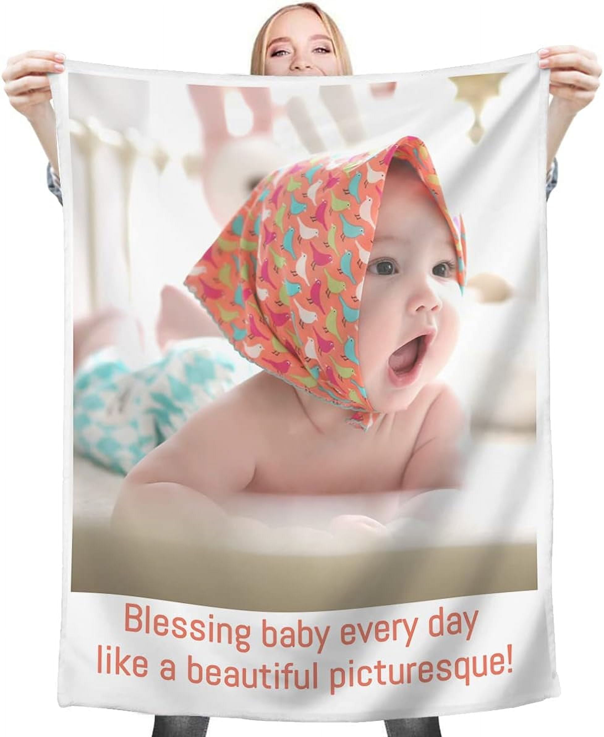 Blankets with Photos Collage Personalized Throw Blankets with Picture ...