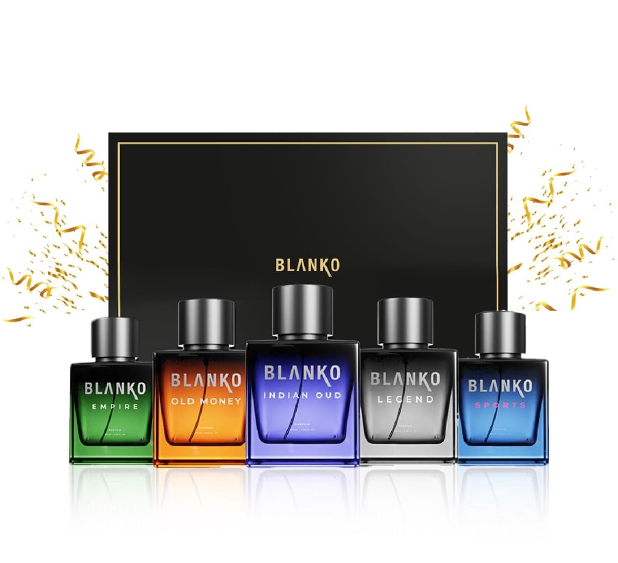 Blanko Luxury Collection TLT Men's Parfum Gift Set Pack Of 5X 100ml - 3 ...