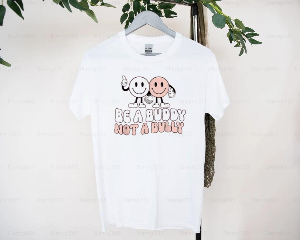 Blanrigi065 Be Buddy Not Bully Unity Day 2025 Prevention Awareness Tee ...