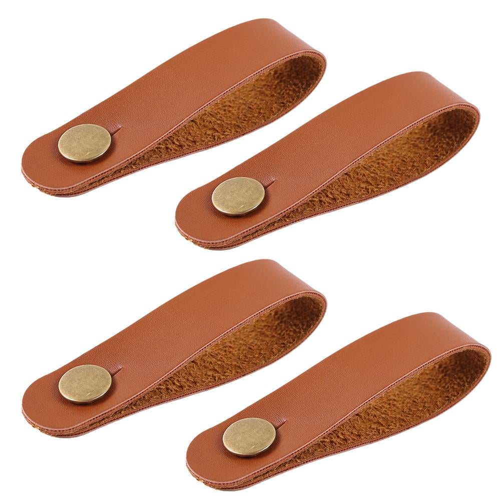 Blarkrus 1/4Pcs Guitar Neck Strap Button String PU Leather Headstock ...