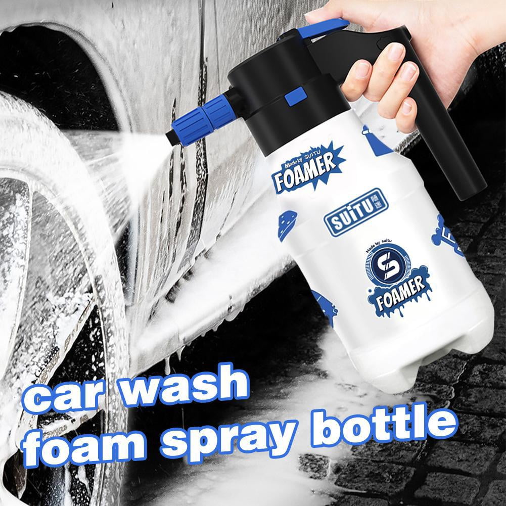 Blarkrus 1.5l Electric Spray Pot Electric Car Wash Foam Spray Pot High ...