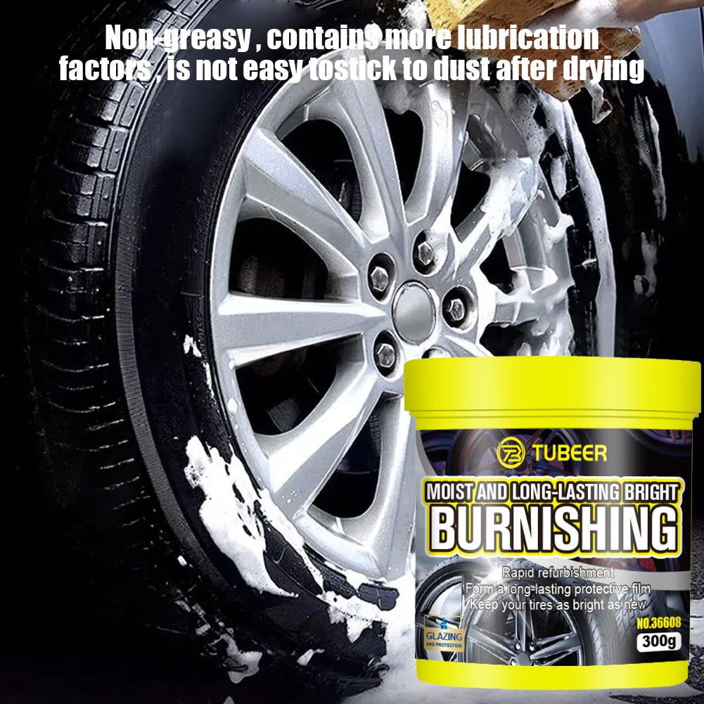 Blarkrus 1 Car Tire Maintenance Paste, Tire Glazing, Decontamination ...