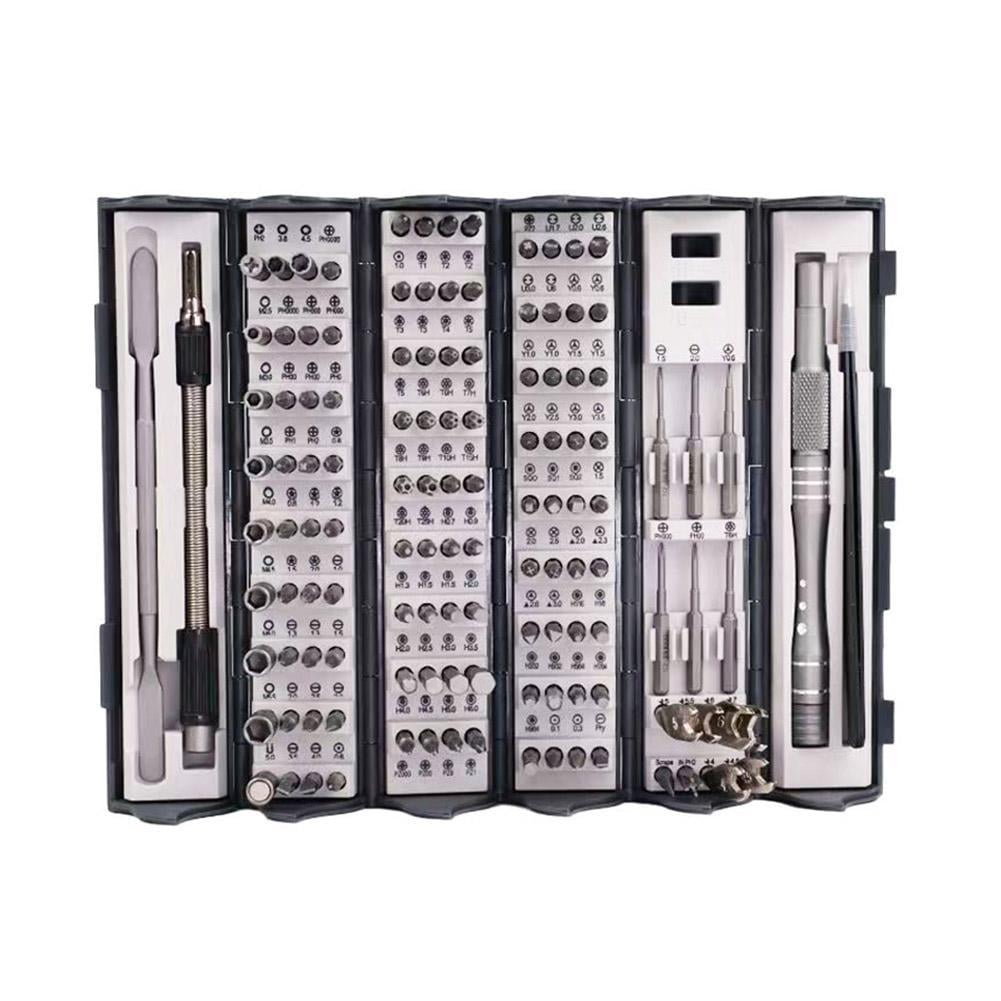 Blarkrus 128 in 1 Precision Screwdriver Set Magnetic Bit Kit V5C7 lti)F ...