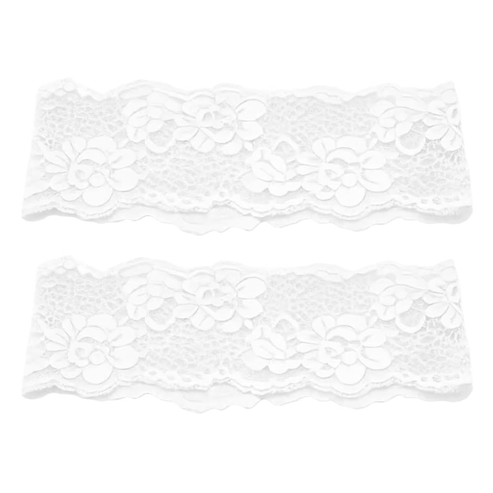 Blarkrus 2 Pack Lace Headband Stretchy, Elastic Hollow Out Design, for ...