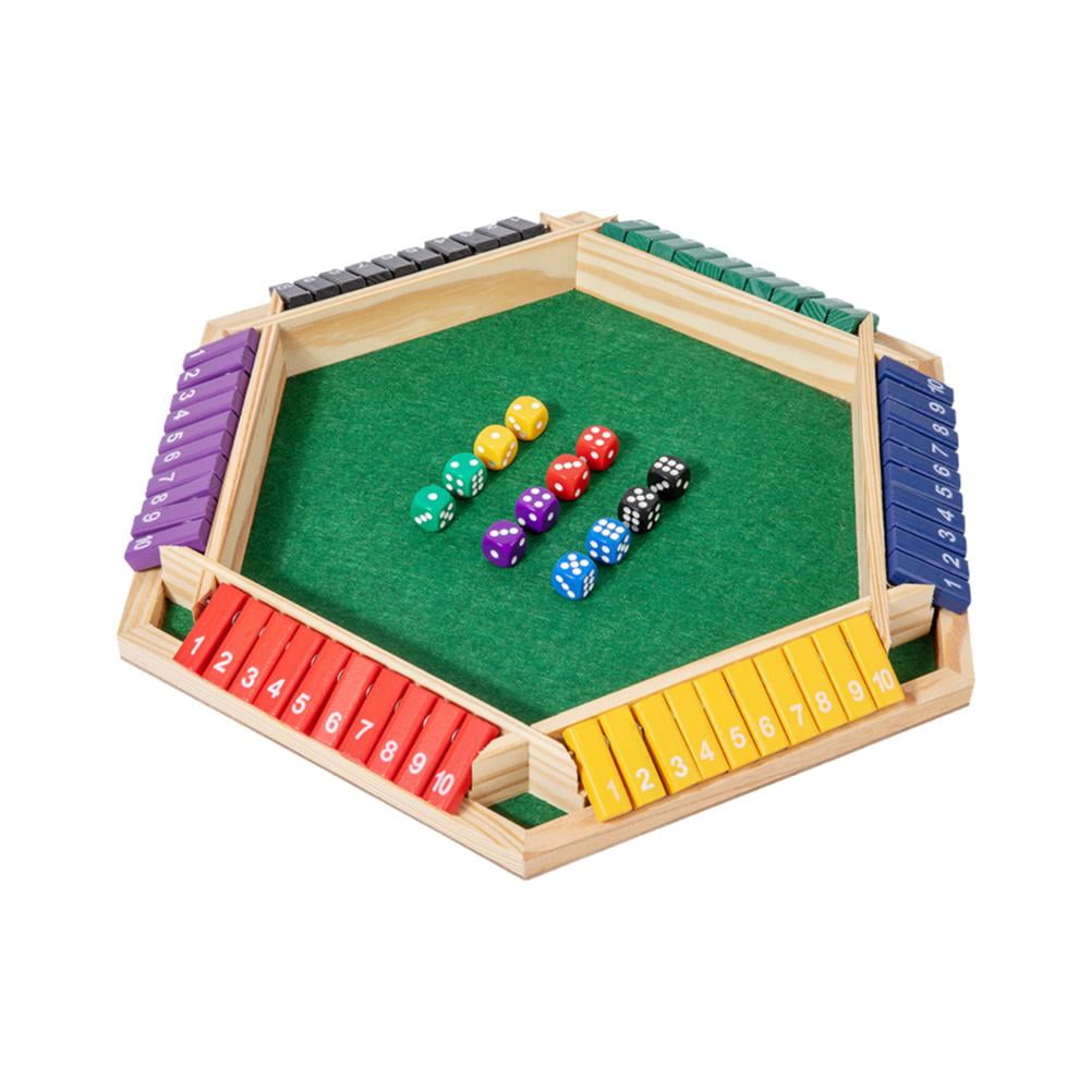 Blarkrus 2-player/4-player/6-player Wooden Board Game mber Flip Game 9/ ...