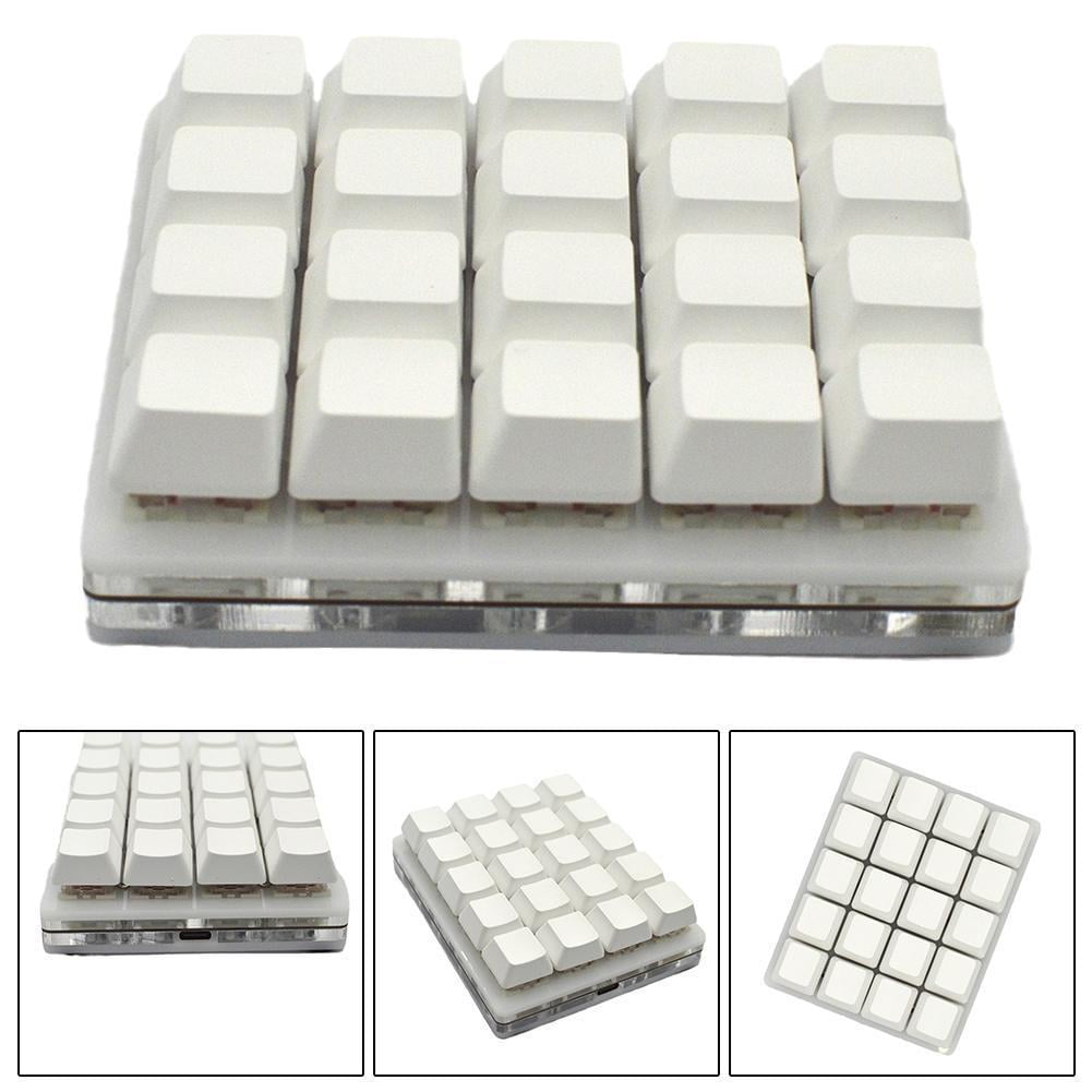 Blarkrus 20-Key Numpad Mechanical Keyboard Custom Shortcut Keys Programmable Hardware Macros ...