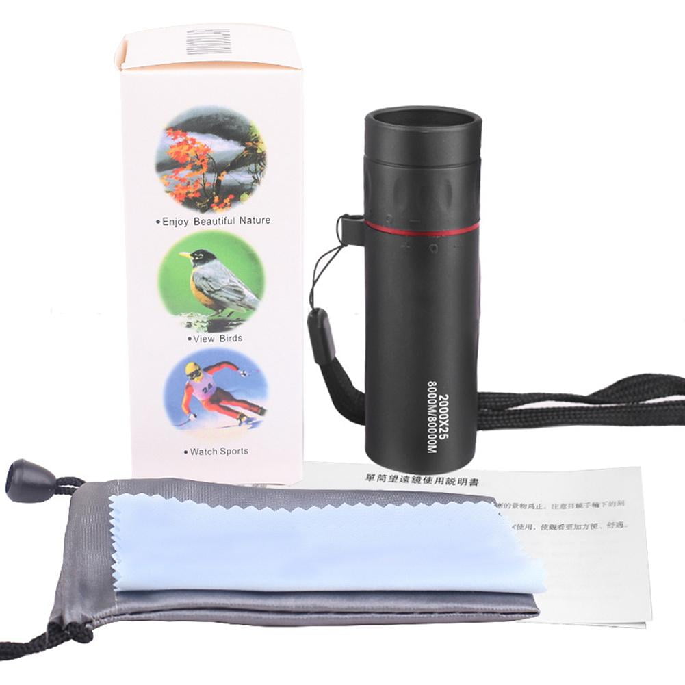 Blarkrus 2000x25 Monocular Telescope Long Distance Telescope Outdoor ...