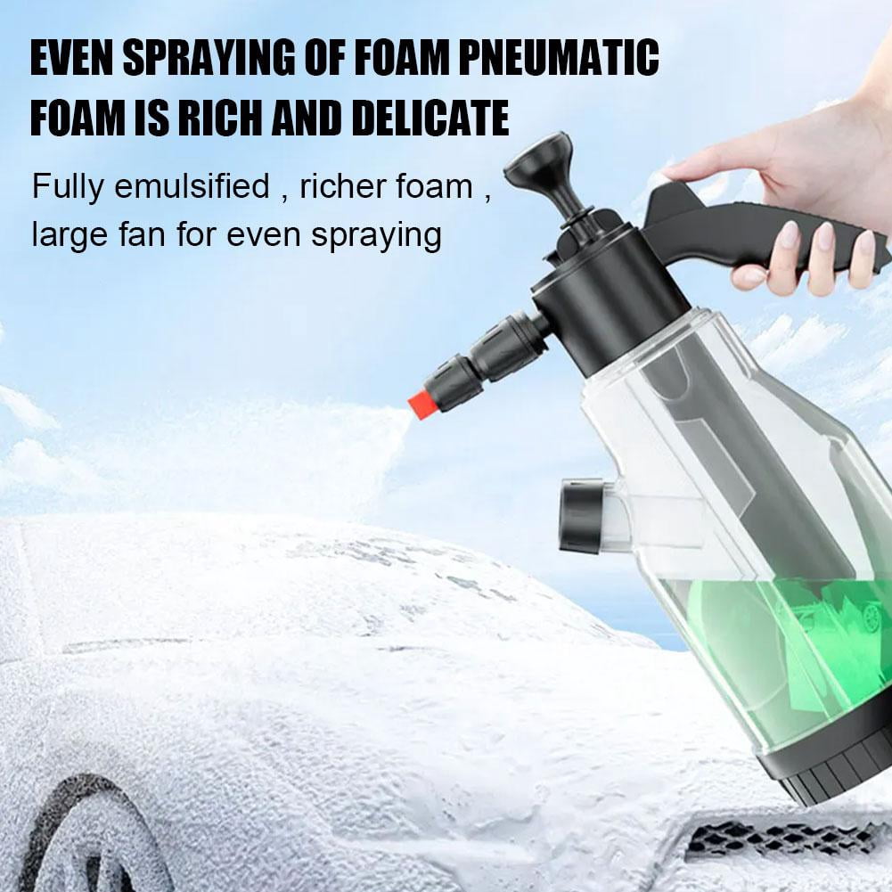 Blarkrus 2l Double-Mouth Foam Sprayer Air Pressure Car Wash Foam ...